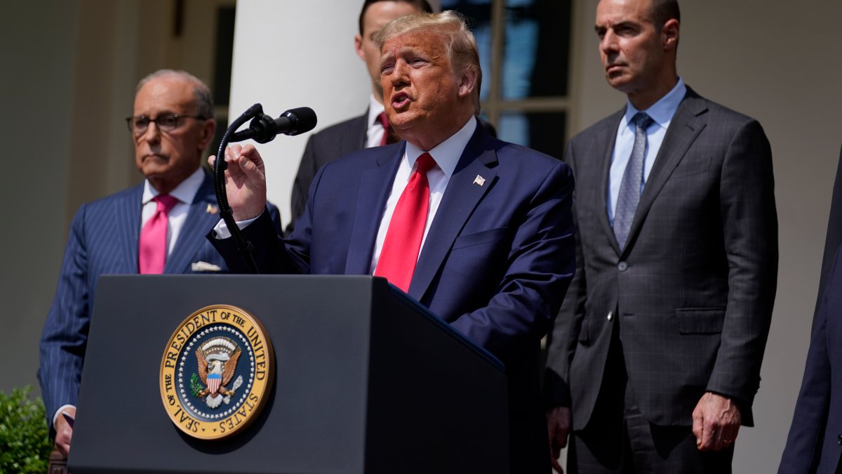 Trump Hails Jobs Report, But Unemployment Rate Still High – NBC 5 ...