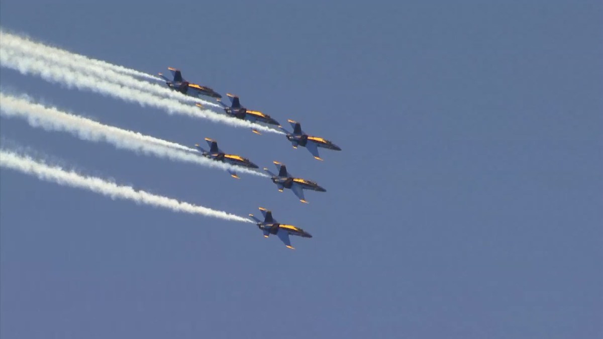 Raw Video: Blue Angels Over DFW Airport – NBC 5 Dallas-Fort Worth