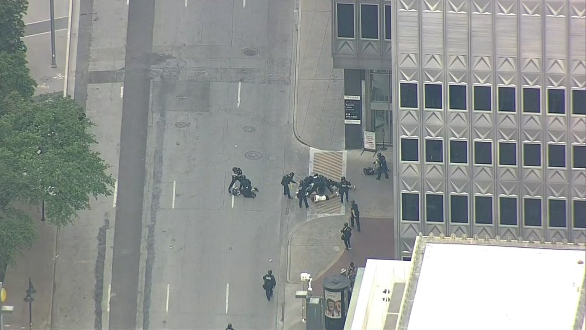 Most Protesters Leave Downtown, Dozens Detained as Dallas Curfew Takes ...