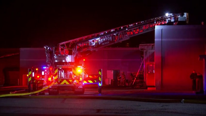 Large Fire Burns Overnight Inside Denton Tools Company – NBC 5 Dallas ...