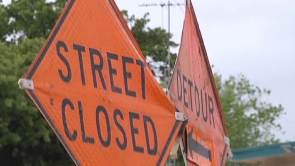 Large Sinkhole in Denton Closes Two Streets Until Friday Morning – NBC ...