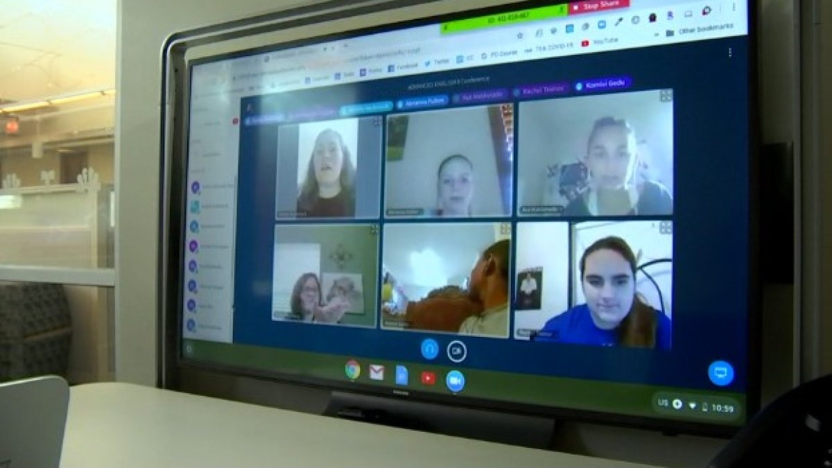 Daily Live Online Classes Up & Running In Forney ISD – NBC 5 Dallas ...