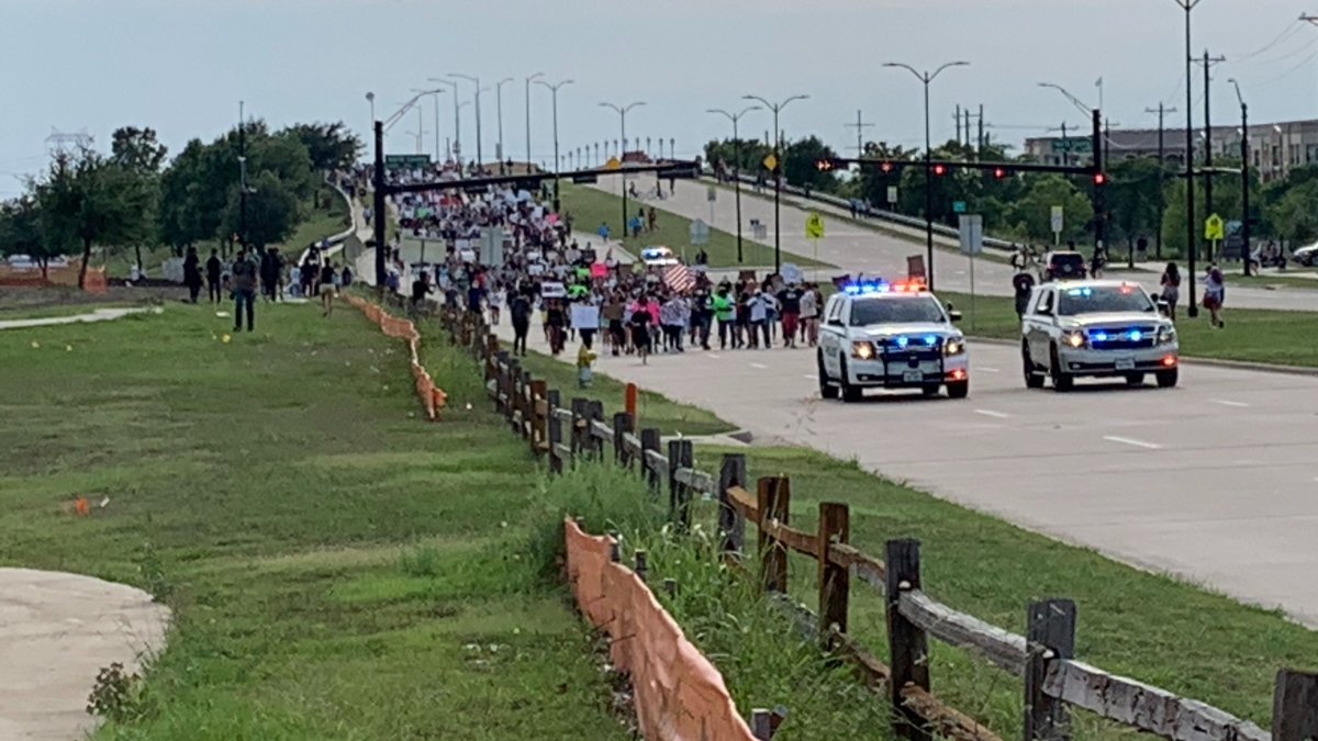 Hundreds March in Frisco for Racial Equality – NBC 5 Dallas-Fort Worth