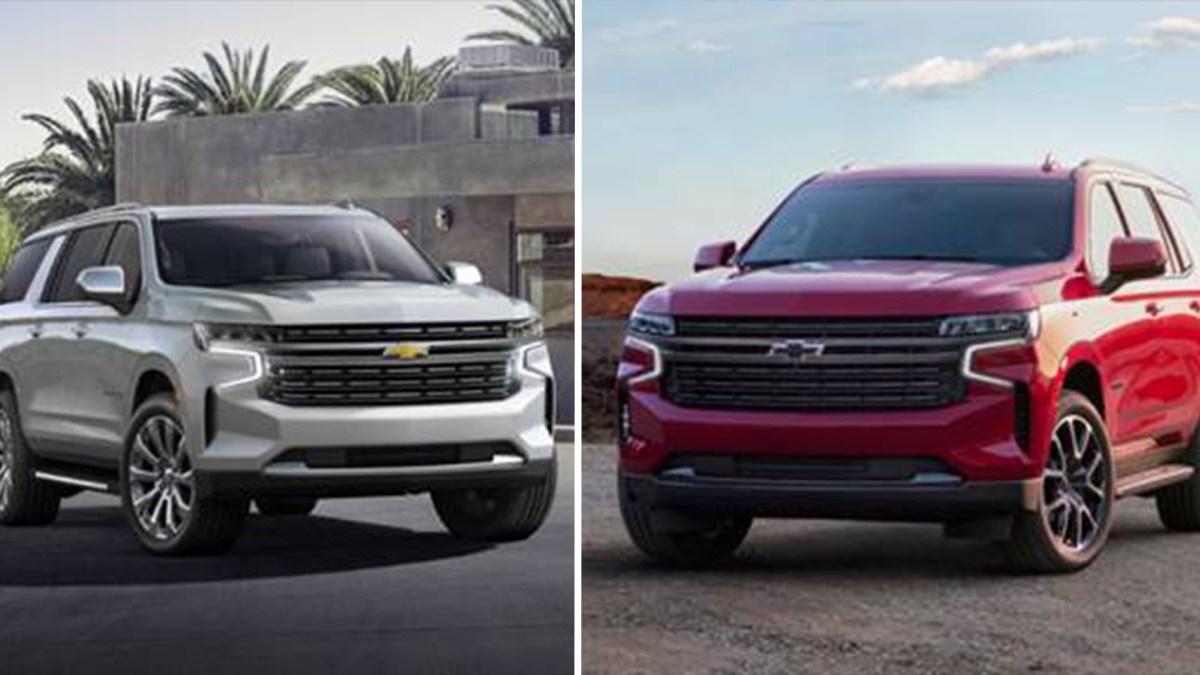 General Motors Reveals Redesigned Chevy Tahoe and Suburban in Arlington ...