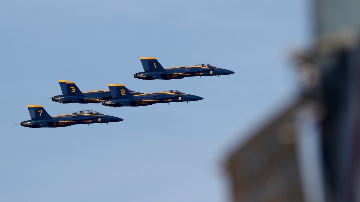 Where and When To See the Blue Angels Over North Texas Today – NBC 5 ...