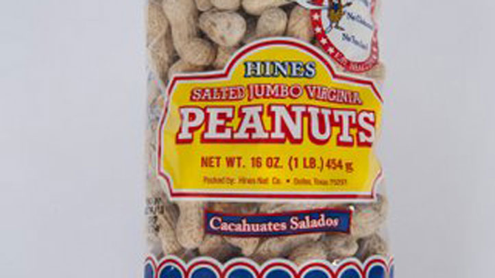 Hines Nut Company Recalls In-Shell Peanuts – NBC 5 Dallas-Fort Worth
