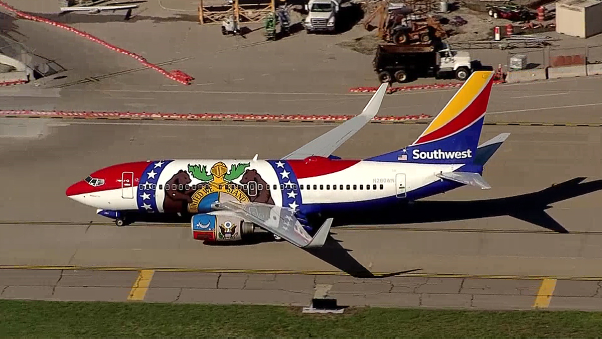 Southwest Airlines’ Missouri One Arrives in Dallas – NBC 5 Dallas-Fort ...