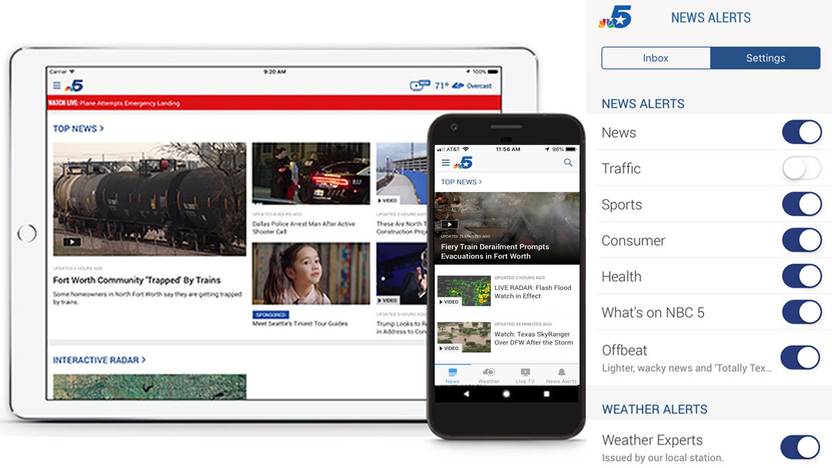 How to Customize Alerts in the NBC DFW App – NBC 5 Dallas-Fort Worth
