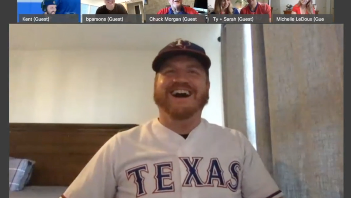 Local Friends Go Virtual With Rangers Tailgate Party – NBC 5 Dallas ...