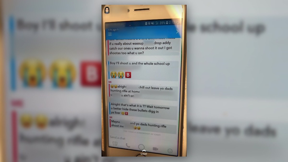 Teen Arrested After Students Report Threats Made Over Snapchat – NBC 5 ...