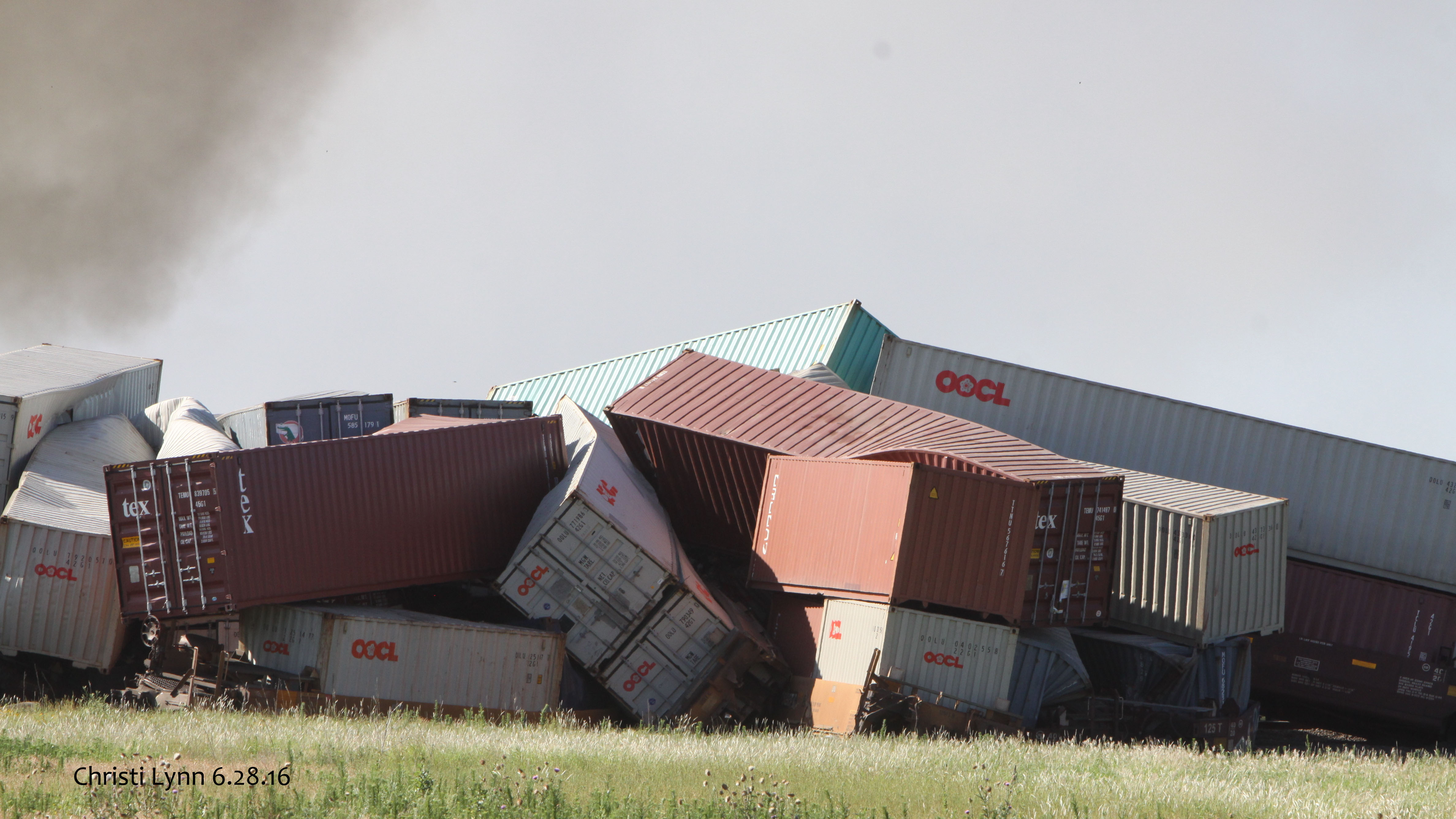 Texas Freight Train Crash