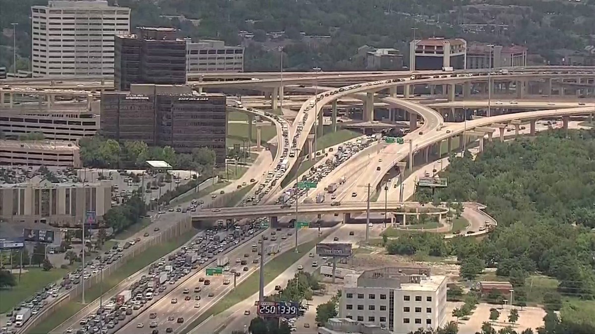 US Highway 75 Closed Due to Power Lines – NBC 5 Dallas-Fort Worth