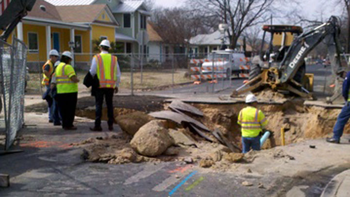 Austin Sinkhole Could Help With Runoff Study – NBC 5 Dallas-Fort Worth
