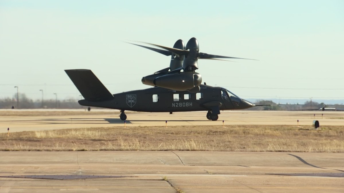 New Bell Tiltrotor Aircraft Demonstrated for Military in Arlington ...
