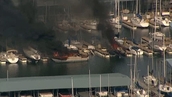Boats Catch Fire at Marina at Lake Ray Hubbard – NBC 5 Dallas-Fort Worth