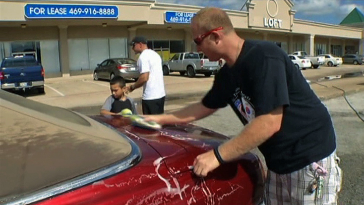 Cop Car Wash Cleans Up – NBC 5 Dallas-Fort Worth