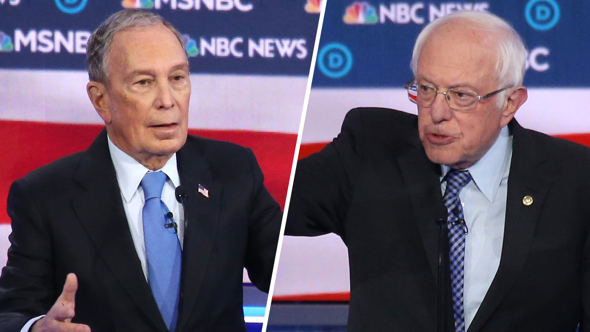 Bloomberg, Sanders Under Attack at Democrats’ Nevada Debate – NBC 5 ...