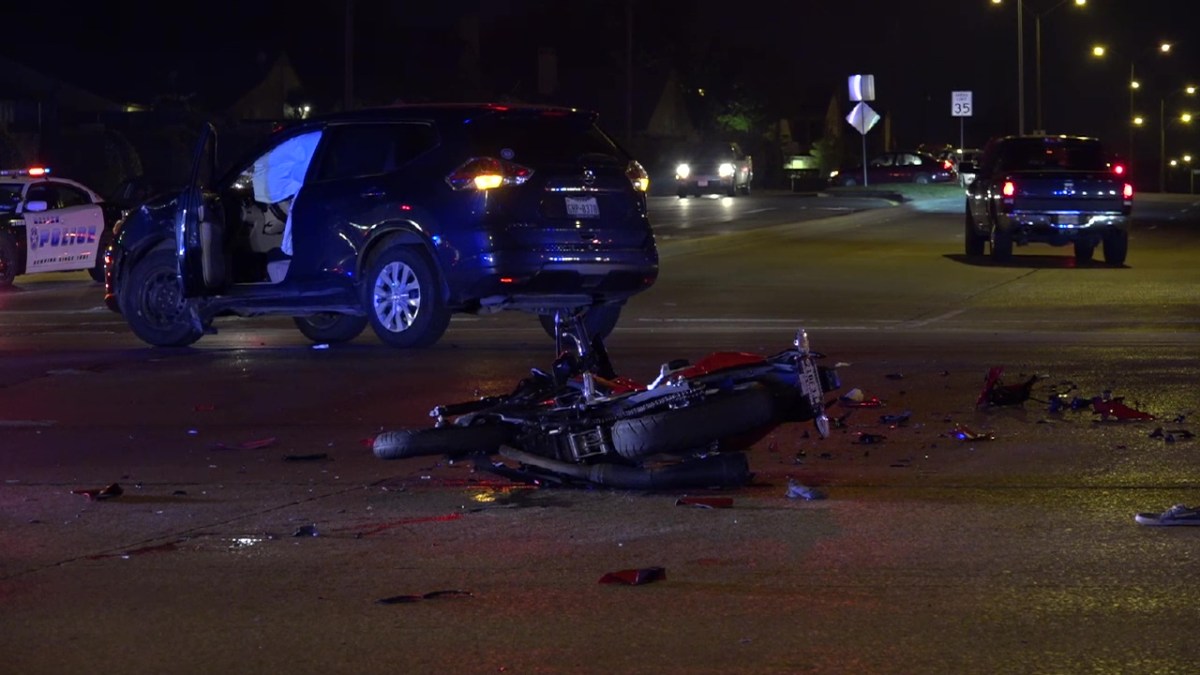 Motorcyclist Dead After Running Red Light, Crashing Into SUV – NBC 5 ...