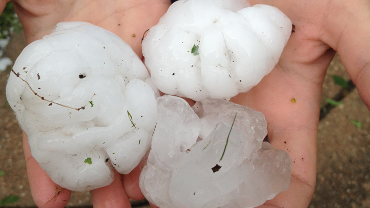 Storm Drops Hail Across Dallas County – NBC 5 Dallas-Fort Worth