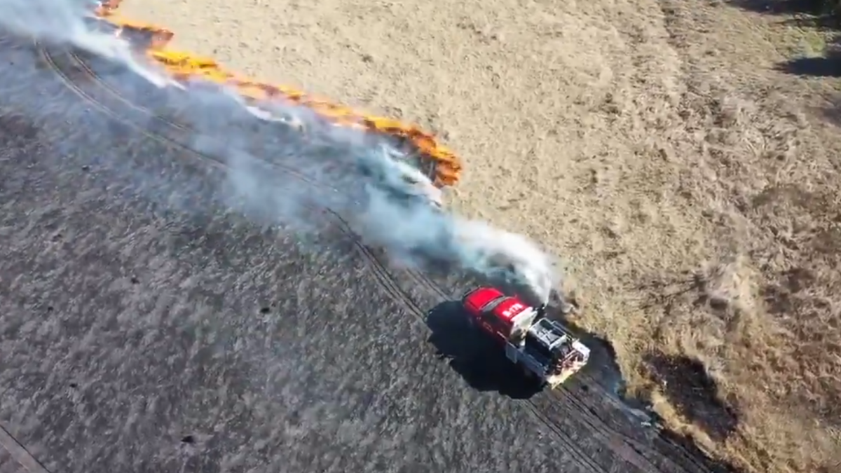 Firefighters Contain Large Grass Fire in Johnson County – NBC 5 Dallas ...