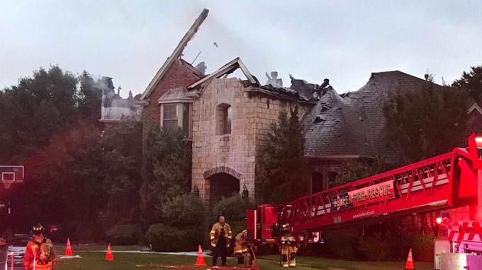 Lightning Likely the Cause of a House Fire in Keller Wednesday Morning ...