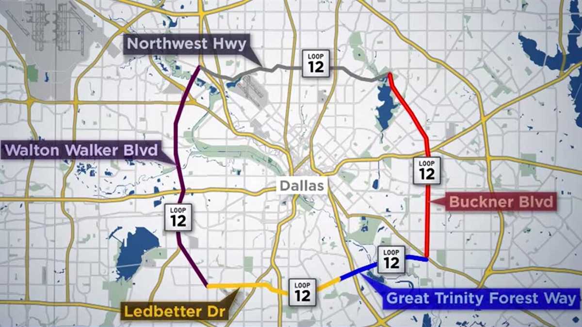 Gridlocked: Loop 12’s Multiple Names – NBC 5 Dallas-Fort Worth