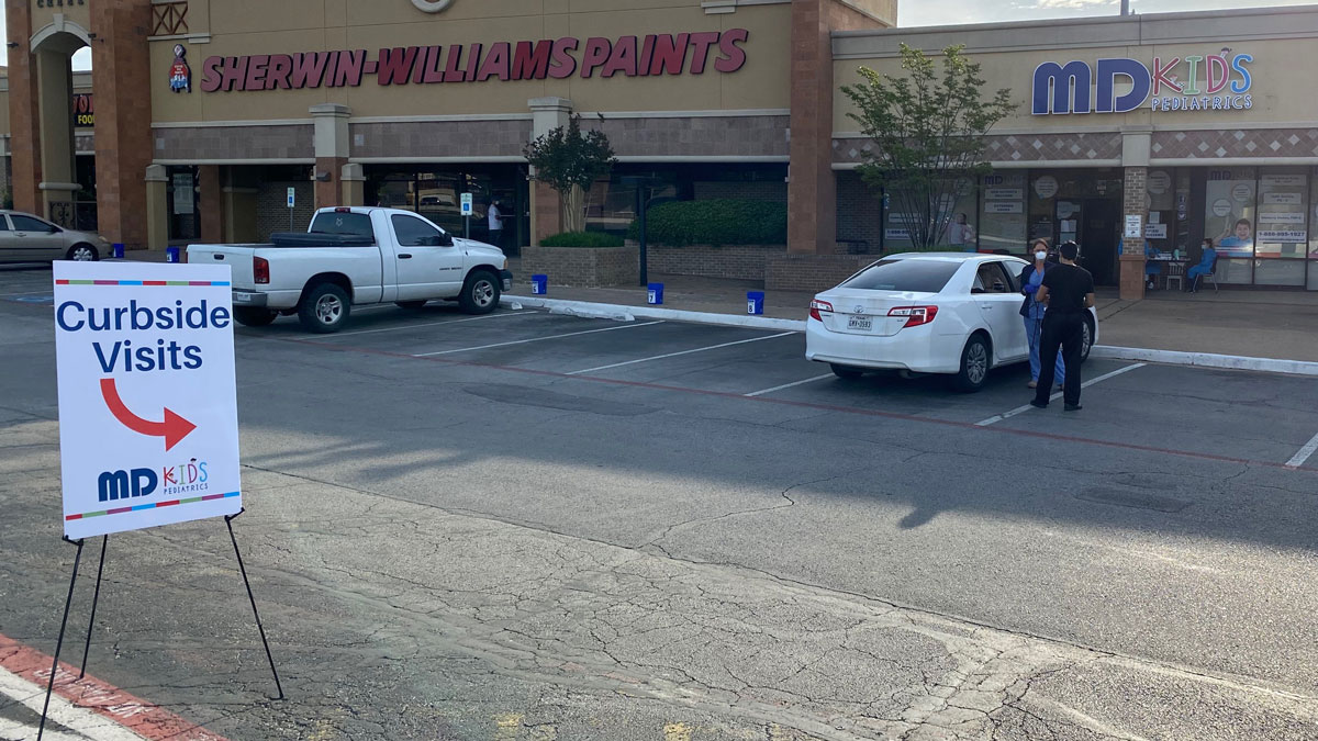 MD Medical Group Delivers Curbside Care to Patients – NBC 5 Dallas-Fort ...