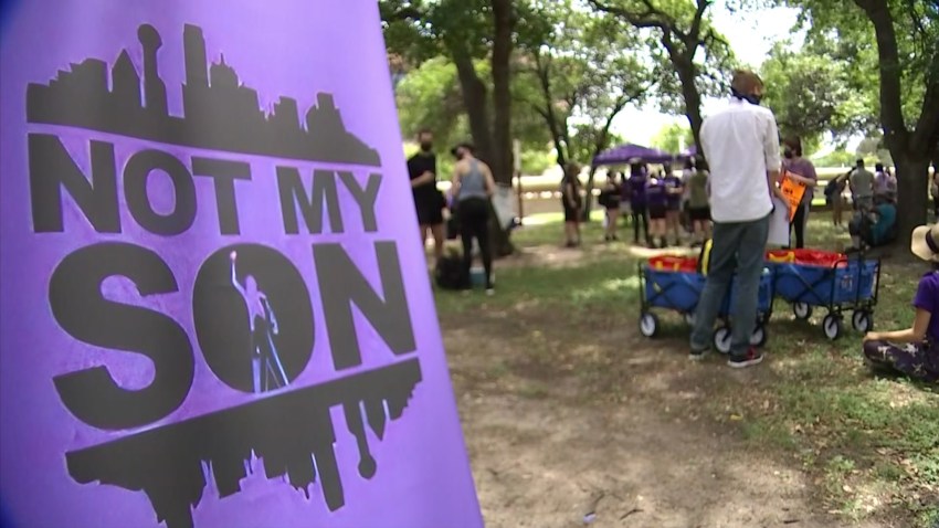 Not My Son Group Holds Rally Against Racial Injustice, Inequality – NBC ...