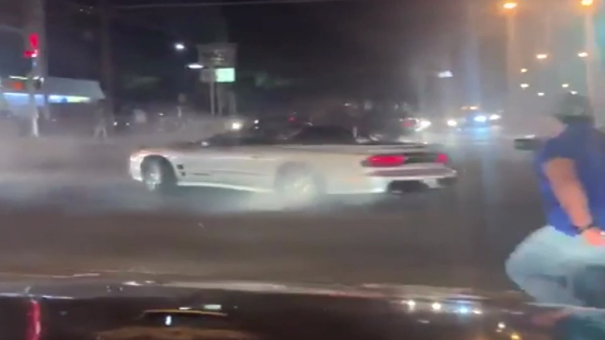 Dallas Street Racing Takeover Caught on Camera – NBC 5 Dallas-Fort Worth