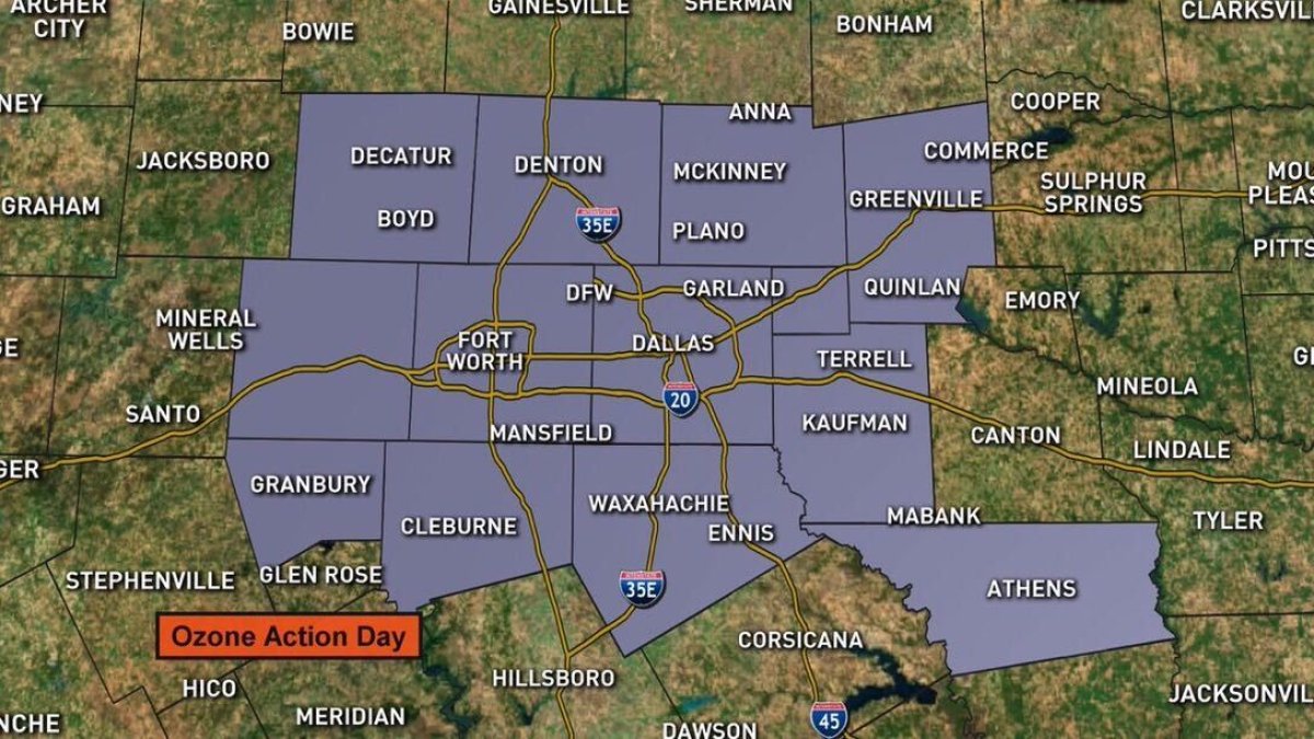 What to Know About the Ozone Action Day Today – NBC 5 Dallas-Fort Worth