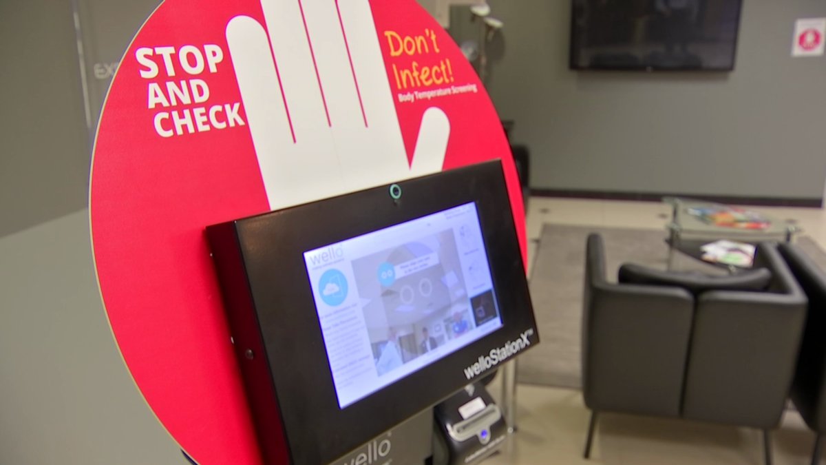 Temperature Screening Kiosks to Detect COVID-19 in Public Places – NBC ...