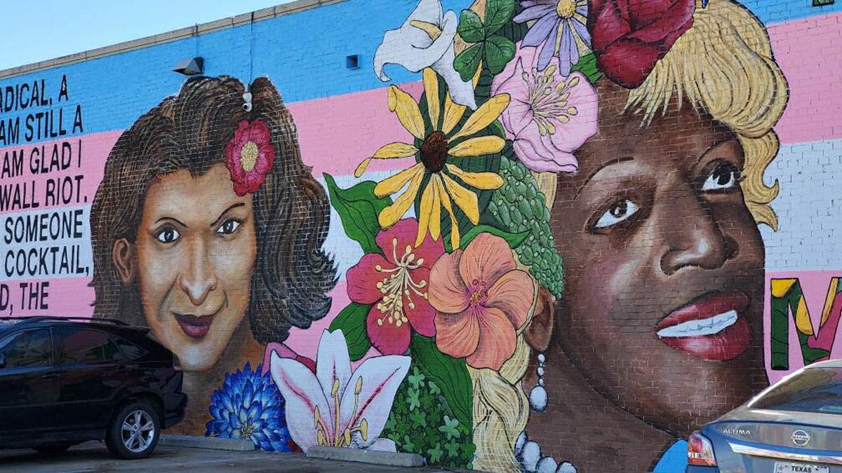 Dallas Transgender Activist Mural Restored – NBC 5 Dallas-Fort Worth