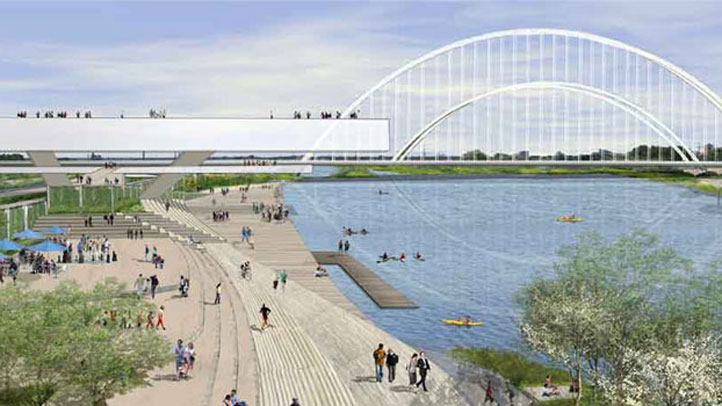 Signature Bridge to Rise From Trinity River – NBC 5 Dallas-Fort Worth