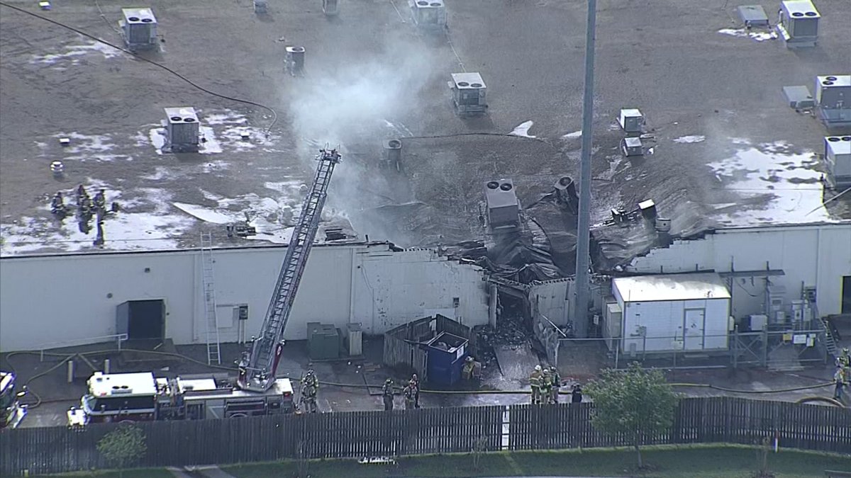 Roof Partially Collapses in Fire at Haltom City Market – NBC 5 Dallas ...