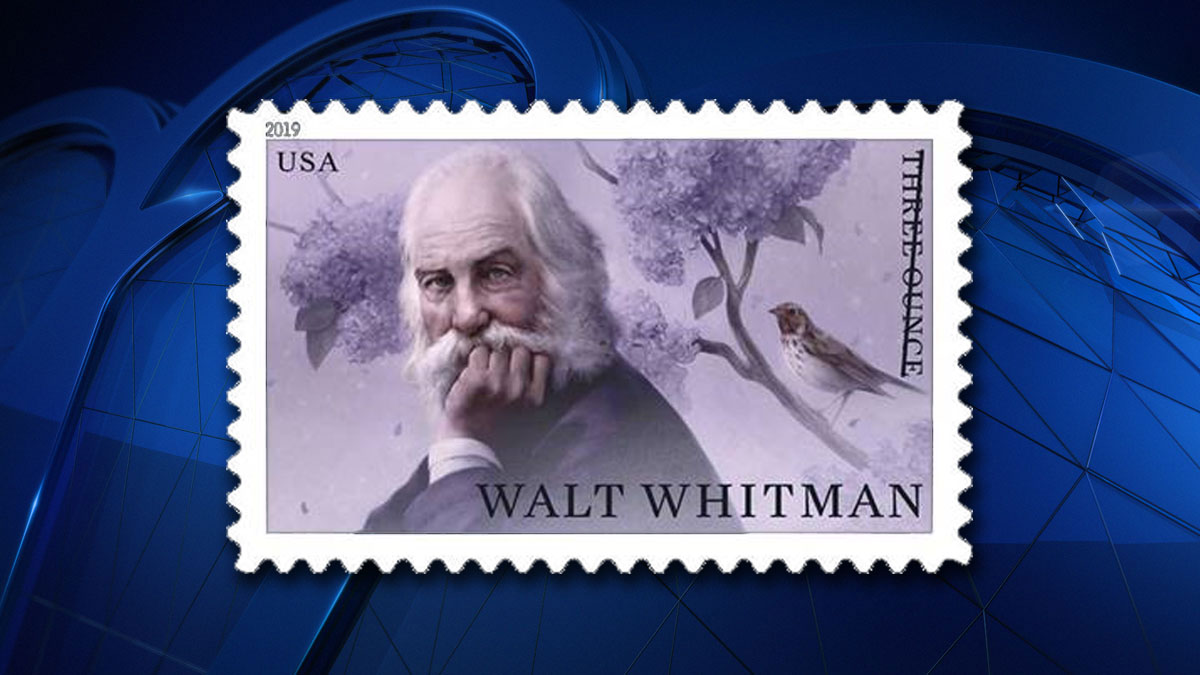 USPS Stamp to Honor Walt Whitman, ‘Father of Modern American Poetry ...