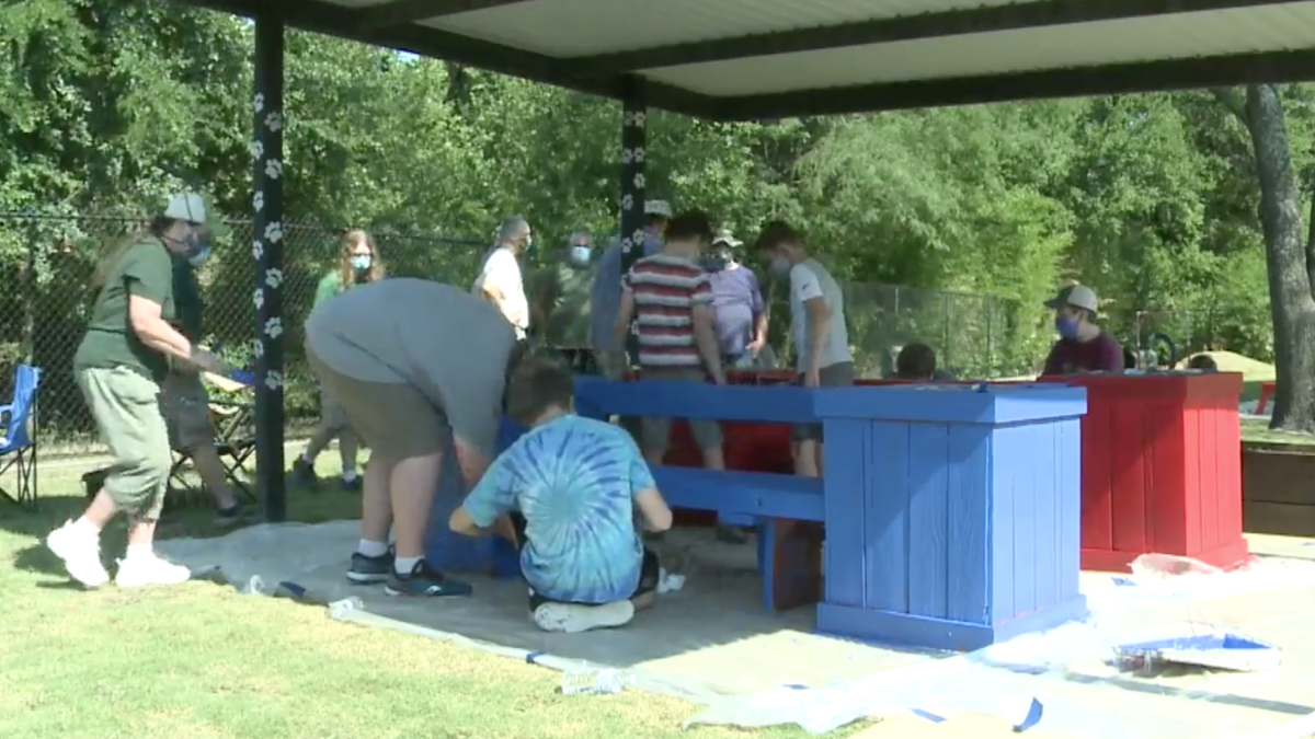 Eagle Scout Uses Benches From Dad’s Eagle Scout Project for His Own ...