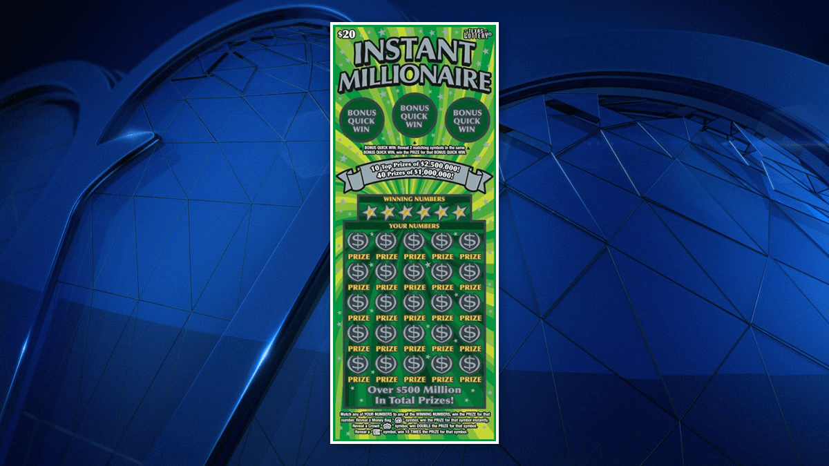 Dallas Resident Claims 1 Million Texas Lottery Scratch Ticket Prize