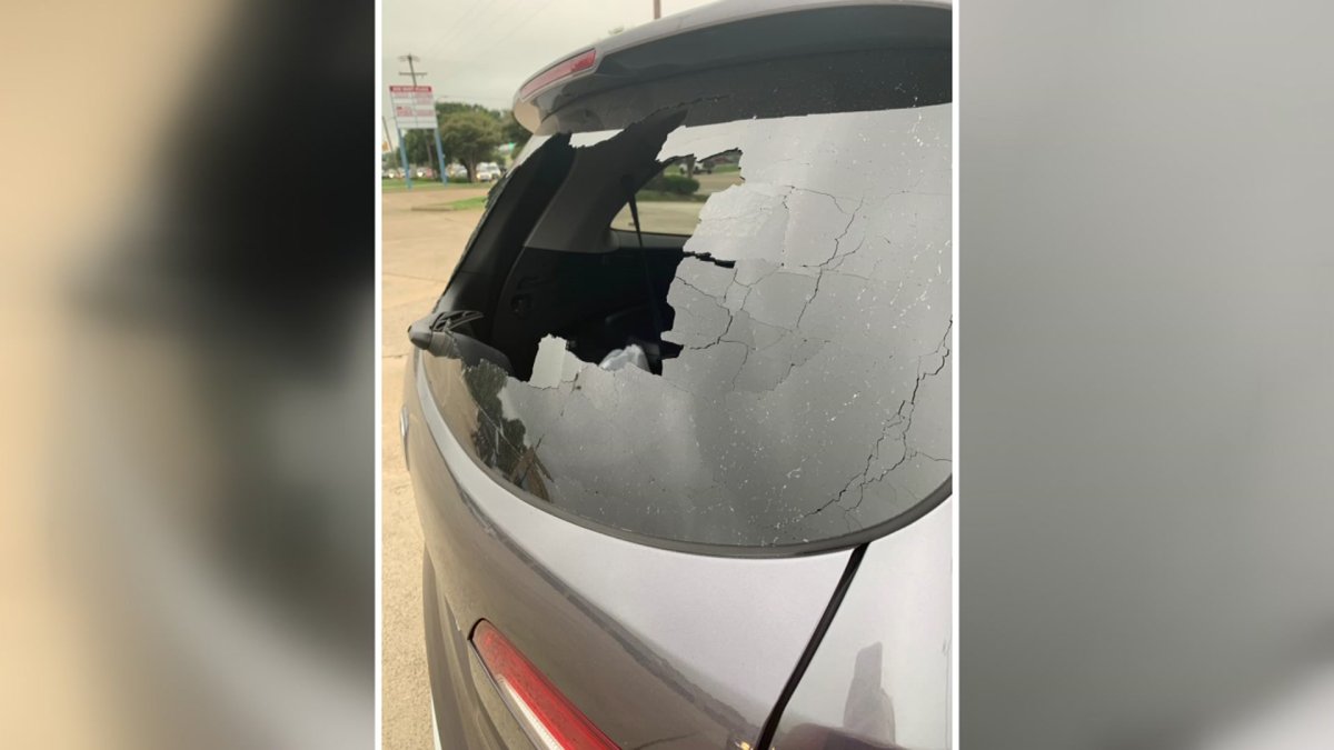 Car Window Smashed With Rock In Haltom City Road Rage Incident – NBC 5 ...