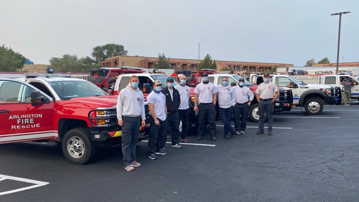 Arlington Firefighters Deployed to Help Fight California Wildfires ...