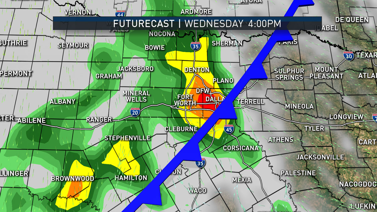 Cold Front on the Way – NBC 5 Dallas-Fort Worth