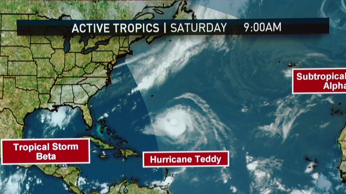 Tropical Storm Beta Spurs Hurricane Watch For Texas Expected To