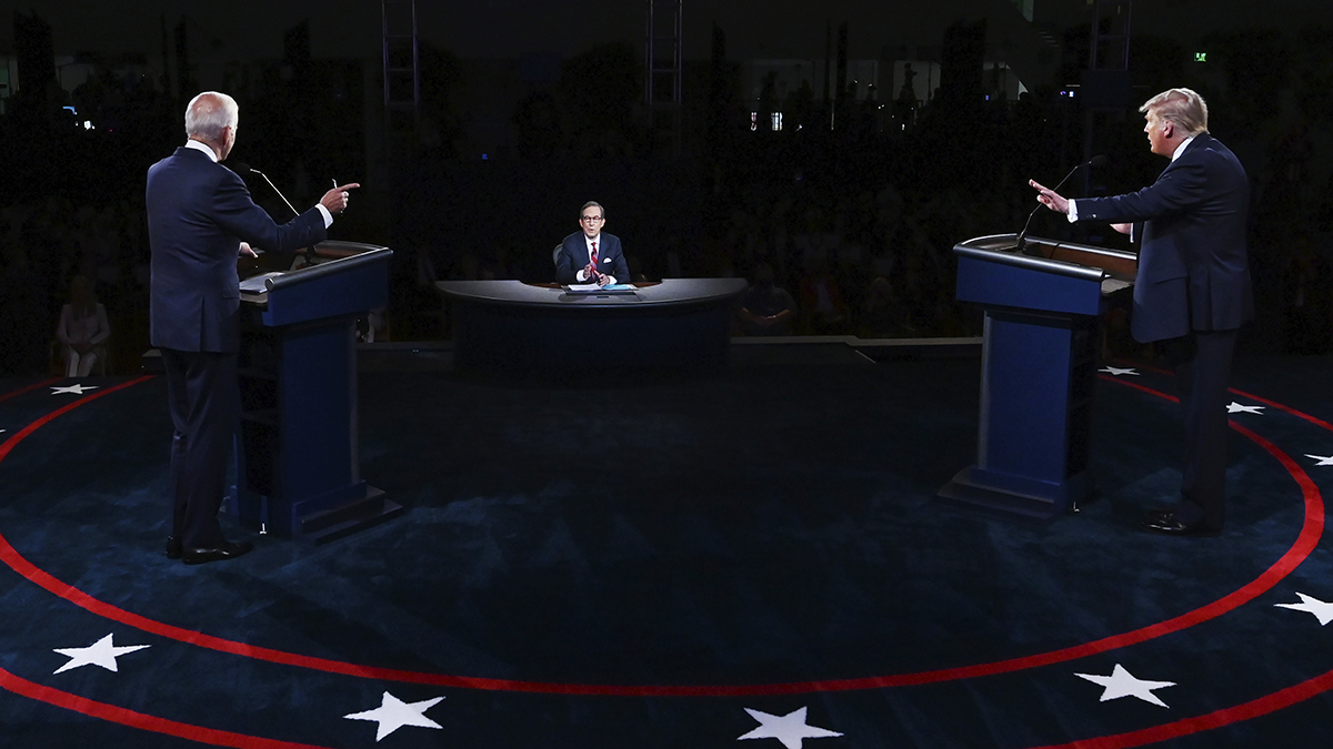 Presidential Debate Commission Adopts New Rules to Mute Mics – NBC 5 ...