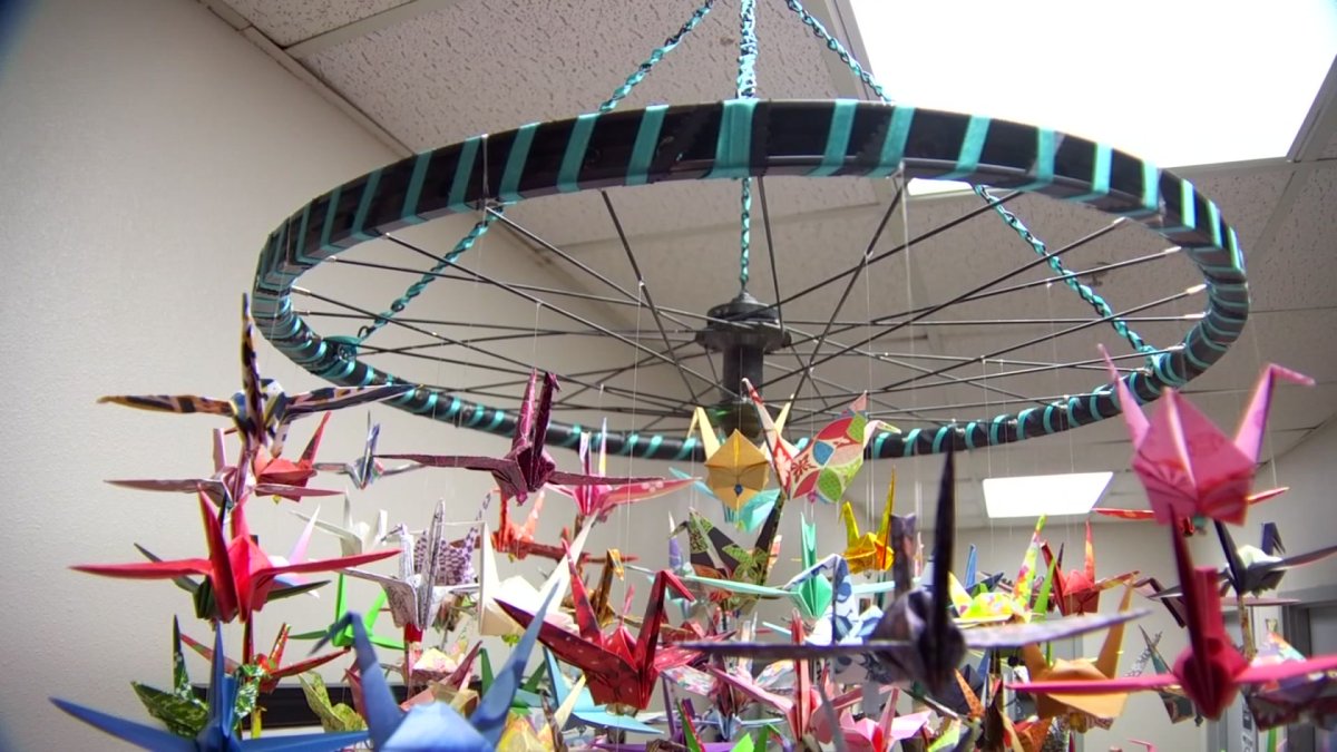 1,000 Cranes for Peace Art Project Promotes Mental Health – NBC 5 ...