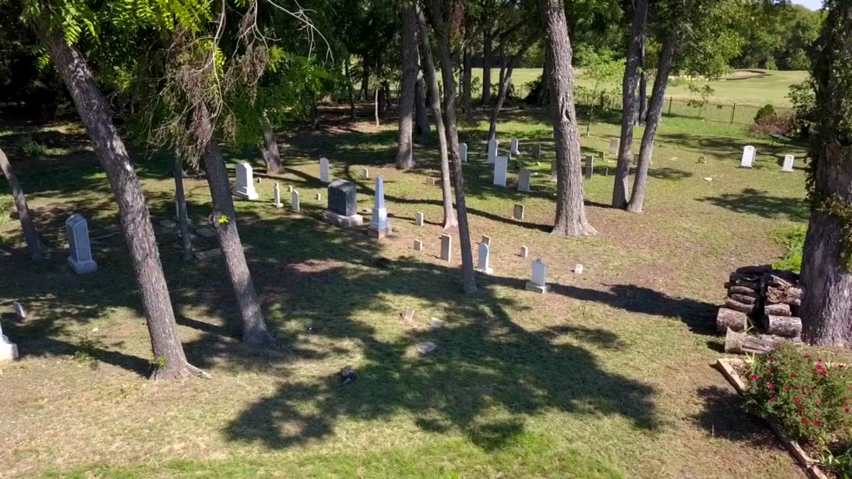 One Year After Destructive Tornadoes Hit North Texas, Historic Cemetery ...