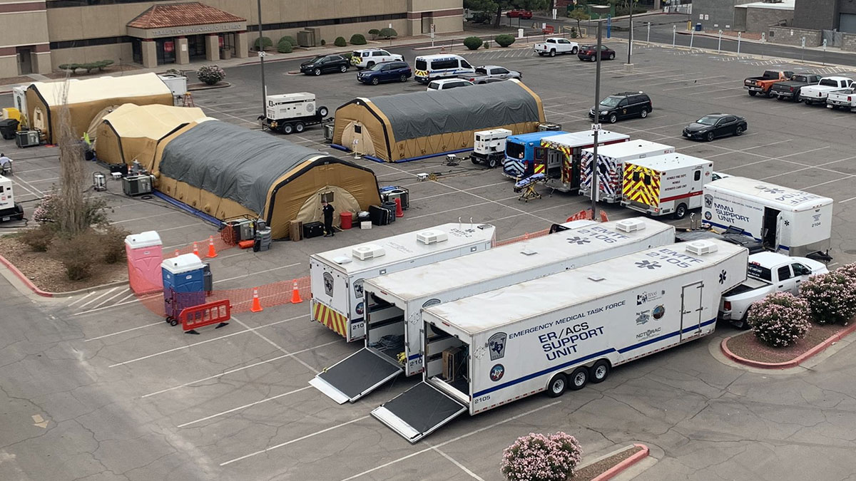 Official: El Paso Hospitals Near ‘Breaking Point’ From Virus – NBC 5 ...