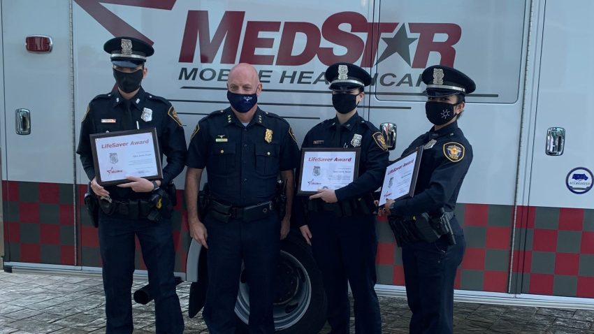 Three Fort Worth Police Officers Presented With Lifesaver Awards – NBC ...