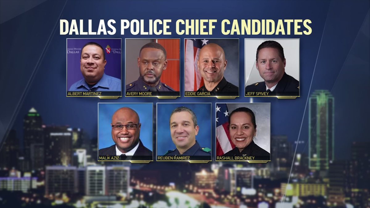 Interviews Begin This Week for 7 Candidates for Dallas PD Chief – NBC 5 ...