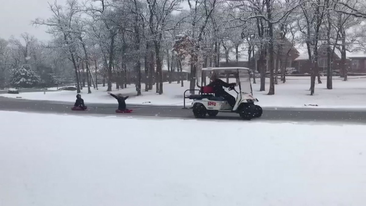 Snow Photos: Snow in Mansfield and Meridian – NBC 5 Dallas-Fort Worth