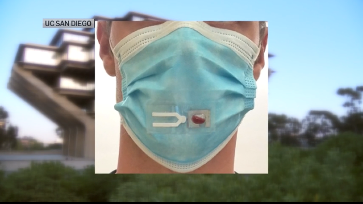 Facemask Sensor Being Developed at UC San Diego Could Help Detect COVID ...