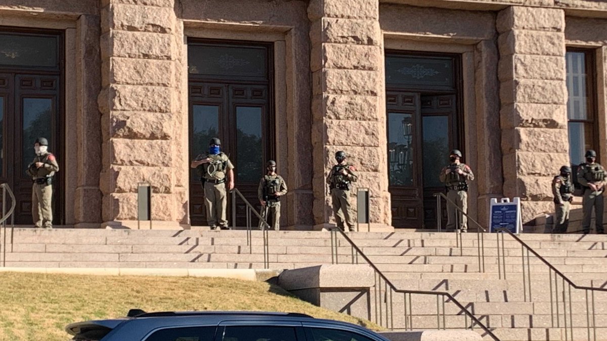 Additional State Troopers at Texas Capitol Ahead of Possible Weekend ...